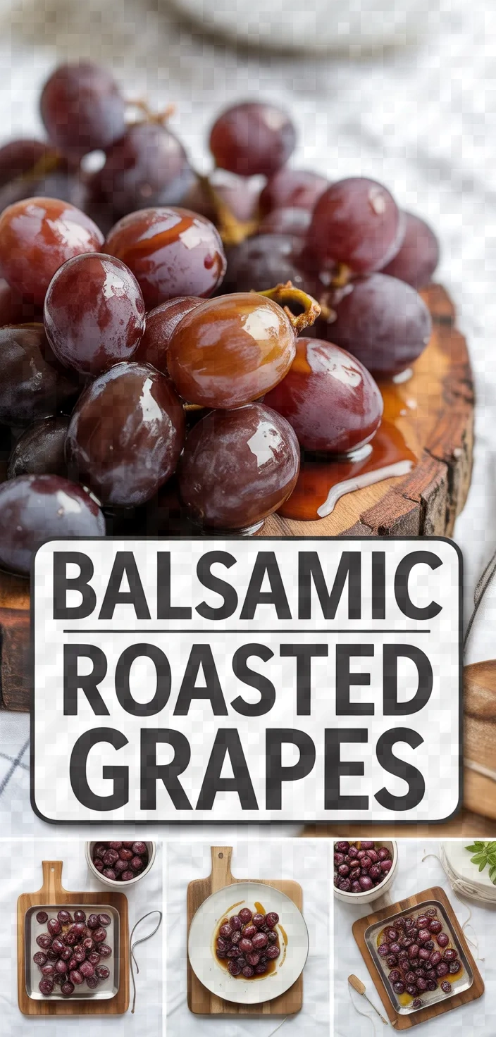 Balsamic Roasted Grapes Recipe - spoonledger.com